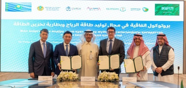 与风共储！ACWA Power在哈萨克斯坦达成1GW风能和电池储能协议